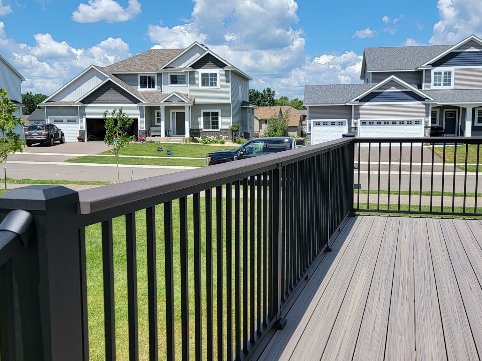 Trex Rocky Harbor Deck in Dundas MN | Decked Out MN