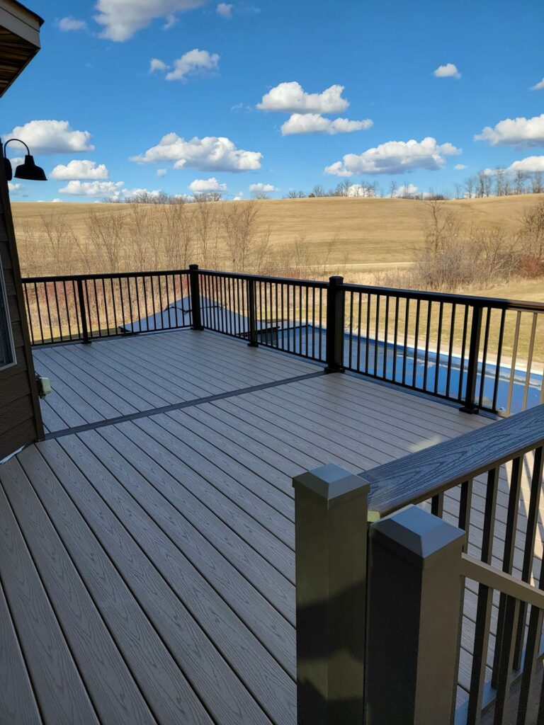 Trex Transcend Rope Swing with Spiced Rum | Decked Out MN